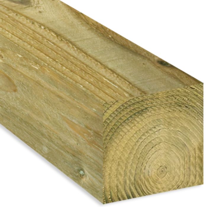 75mm X 75mm Wooden Post – Made to Measure Wooden Gates